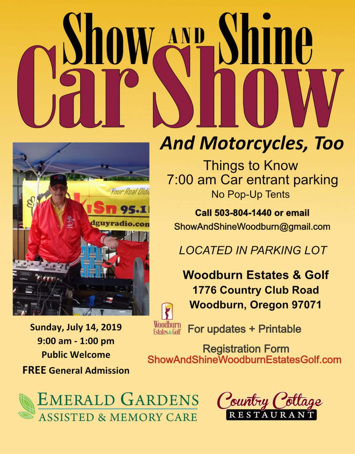Show and Shine Car Show - Oregon Car Culture