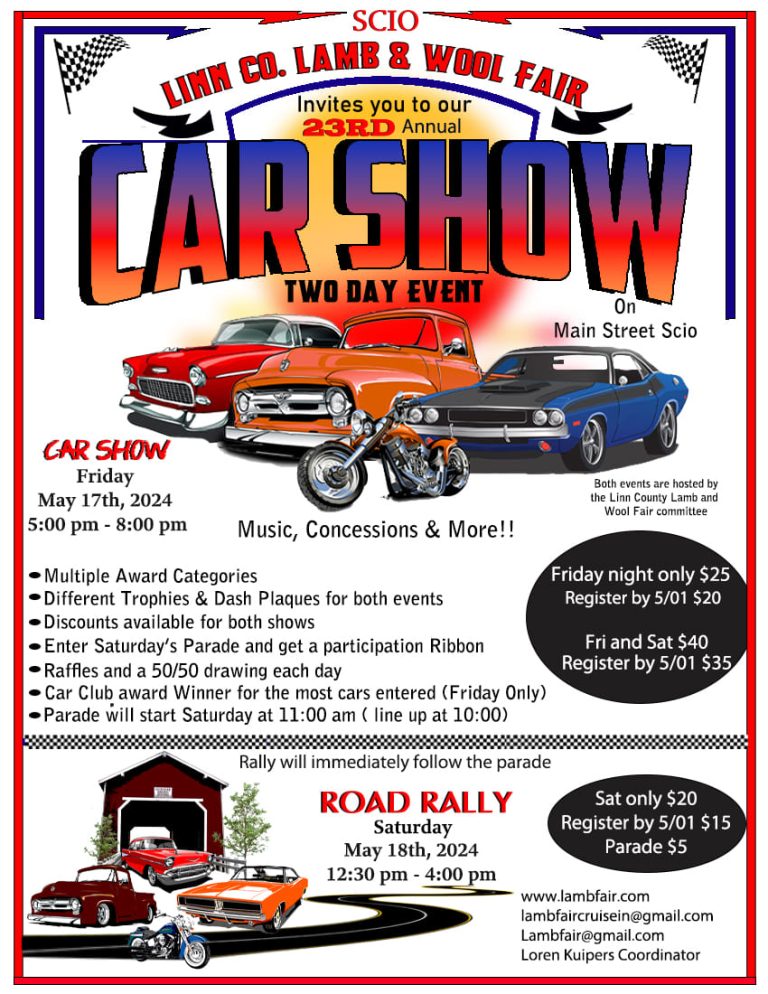 Lamb & Wool Fair Car Show - Oregon Car Culture