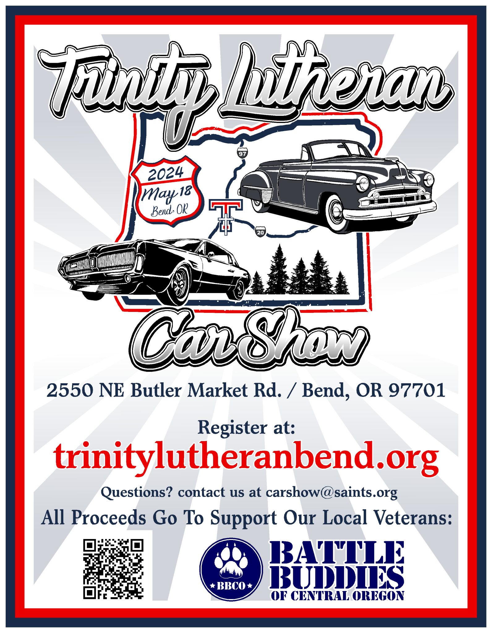 Trinity Lutheran Car Show - Oregon Car Culture