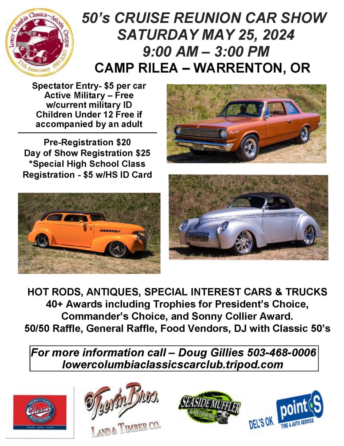 50's Cruise Reunion Car Show - Oregon Car Culture